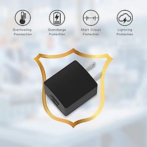 Micro-USB Charger Fit for Roku-Streaming Stick, Premiere-Plus, Express-Plus/4K Cable Power Cord(Not for Roku Streaming Stick+ and Ultra)