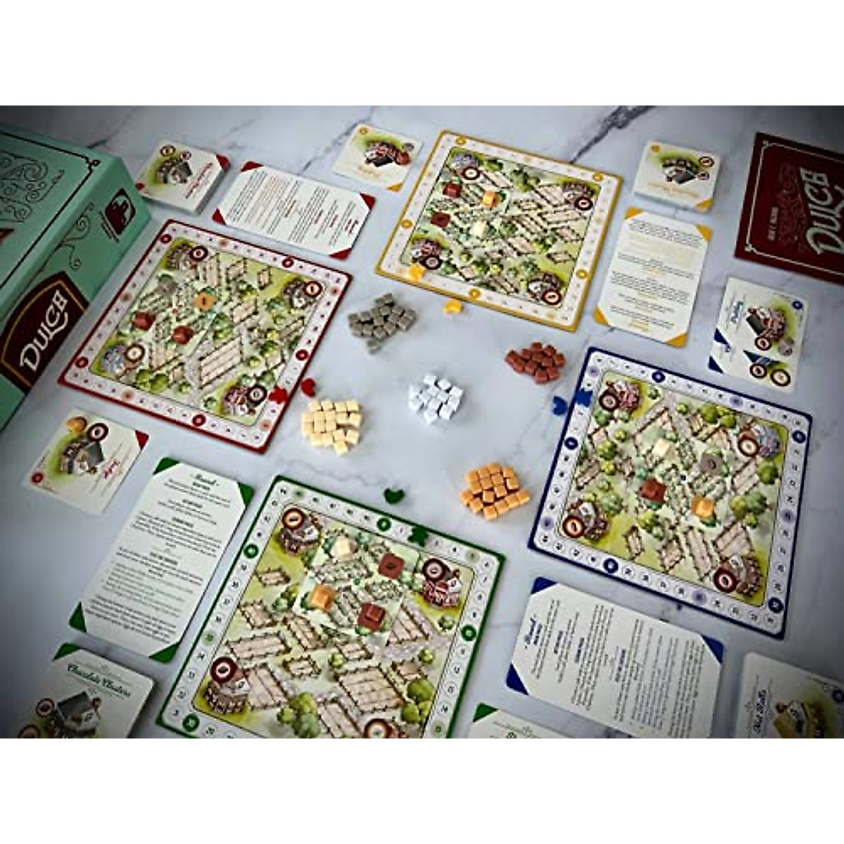 Dulce Board Game | Stronghold Games | 1-4 Players | 30 Minutes | Strategic Card Placement Game