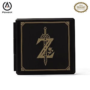 PowerA Premium Game Card Case - Zelda: Breath of The Wild "Z" Symbol - Nintendo Switch