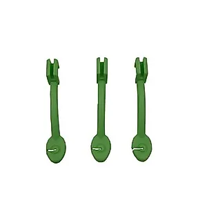 Rainforest Open-Top Cradle Swing - Replacement Green Mobile Hangers J8518