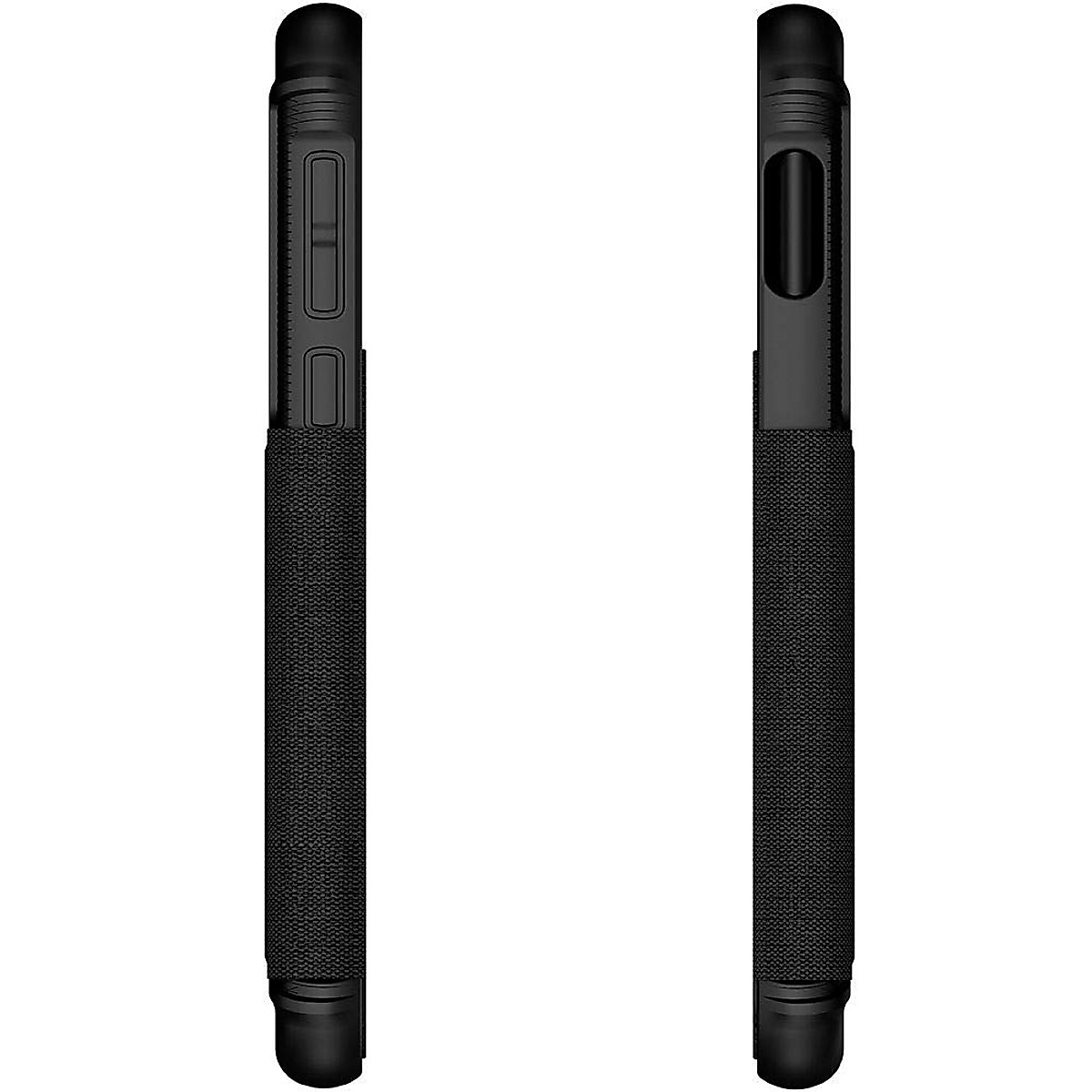 Ghostek Exec Flip Folio Wallet Galaxy S10e Case with Leather Credit Card Holder and Clear Back for Wireless Charging Compatibility Phone Cover for 2019 Galaxy S10e (5.8 Inch) (Black)