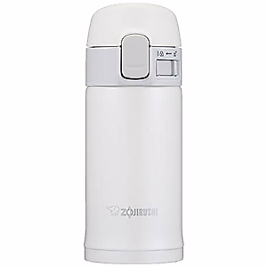 Zojirushi Stainless Mug, 1 Count (Pack of 1), White, 200 milliliters