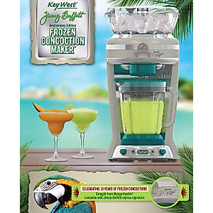 Margaritaville DM1946-000-000 Jimmy Buffet Signature Edition Frozen Concoction Maker, DM1946, Metallic (Renewed)