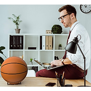 Ball Holder Stand for Footballs Basketballs Volleyballs Soccer Balls - Acrylic Display (Triangular Acrylic)