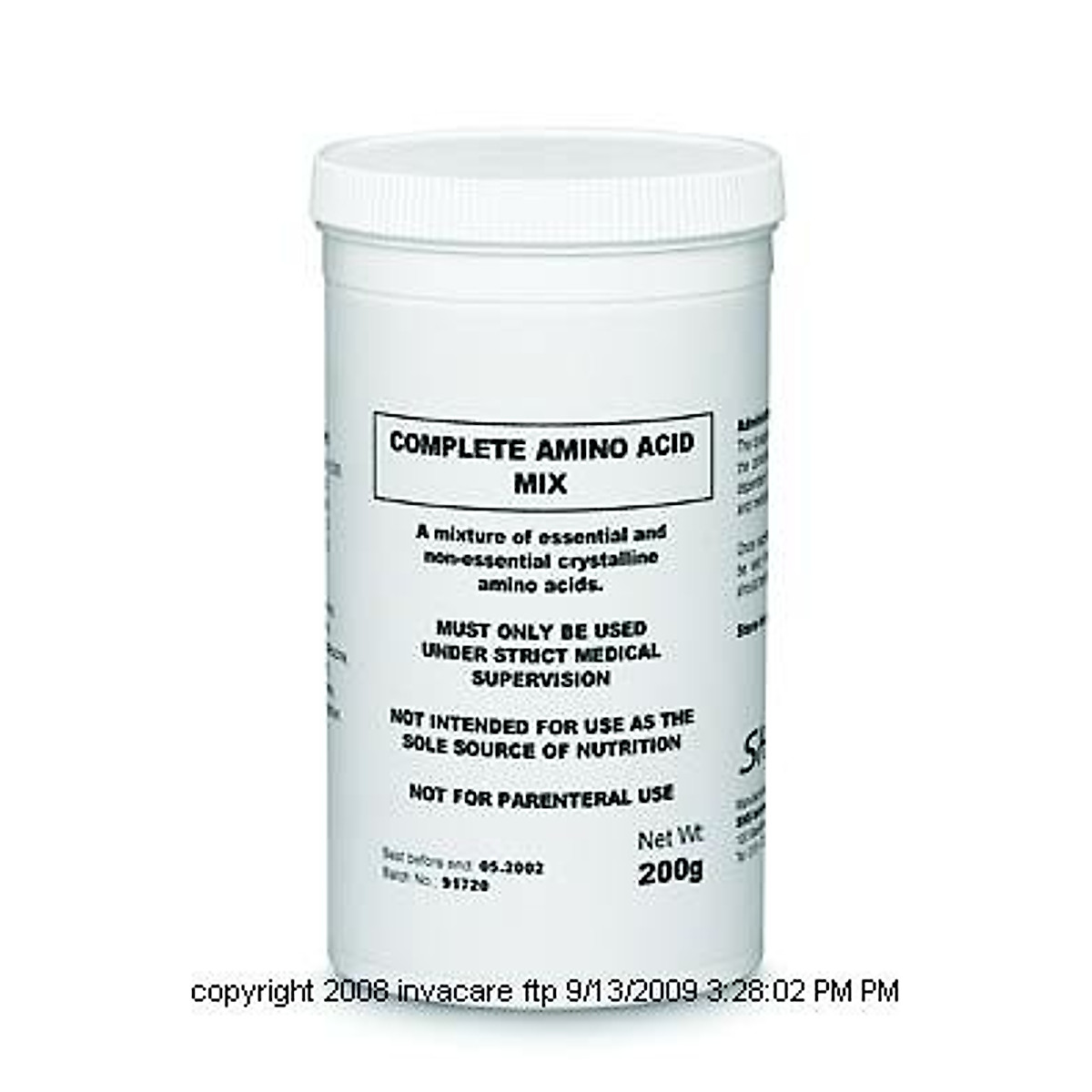 Complete Amino Acid Mix, Cmplt Amino Acid Pwdr 7.1 oz, (1 EACH, 1 EACH)