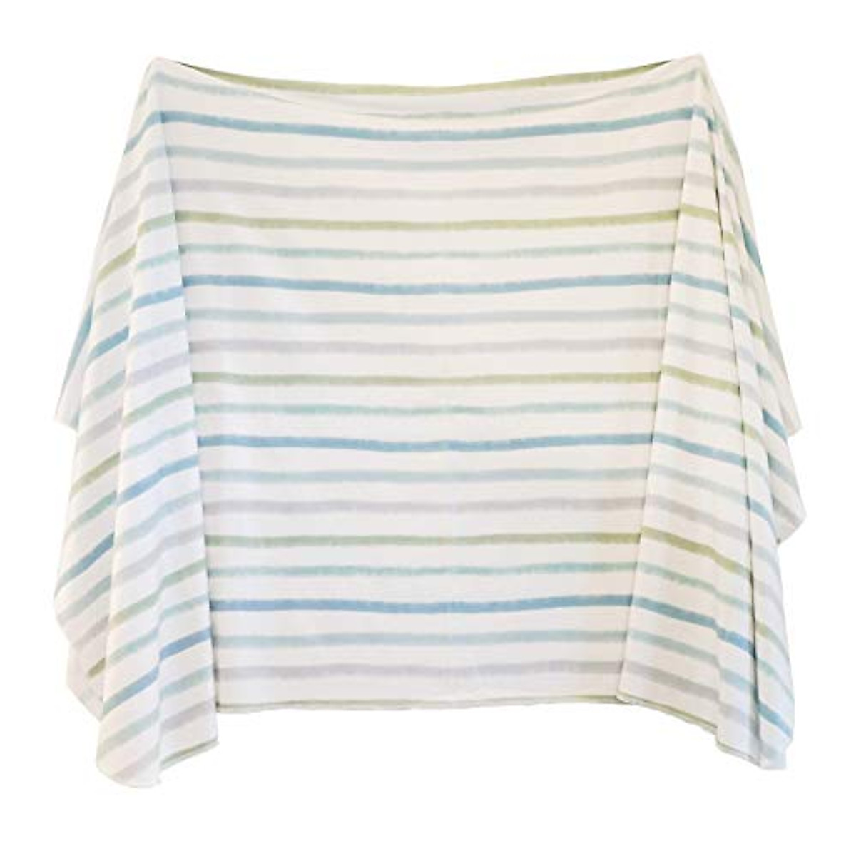 Extra Soft Knit Swaddling Receiving Blanket Dapper Stripes by Village Baby