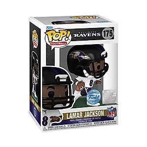 Lamar Jackson (Baltimore Ravens) (Away Jersey) Funko Pop! NFL Series 9