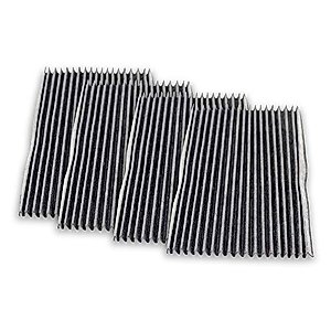 Appliance Pros AP-242061001 Carbon-activated Air Purifier Filter Replacement, Refrigerator Air Filters Replacement for SCPUREAIR2PK 242047801, 242047804 241754002, Fridge Filter Replacement, (4 Pack)