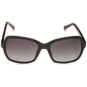 Fossil Women's Female Sunglass Style FOS 3095/S Oval, Black, 54mm, 18mm