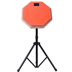 Meech 8-inch Dumb Drum Set Mute Drum Double-sided Practice Mat With Stand Beginner Dumb Drum Set Four Colors Available