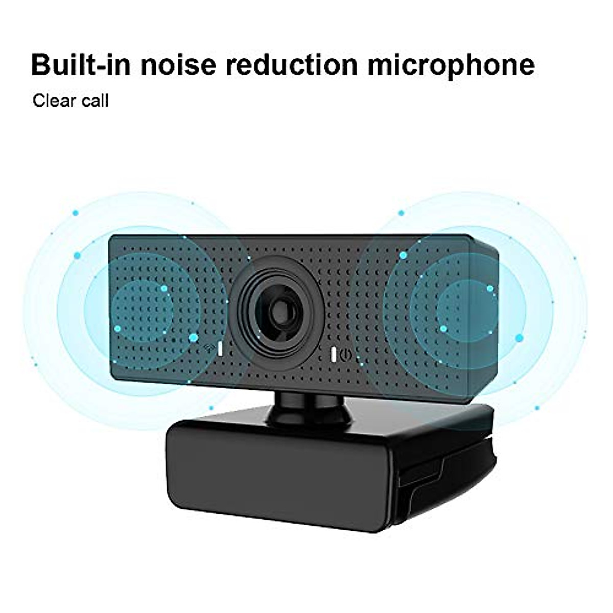 Zyyini Bindpo 1080P 30fps USB Webcam, 2MP PC Laptop Web Camera with HD Microphone, Automatic White Balance, Plug and Play for Video Conference, Online Teaching, Recording