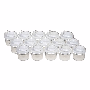 Brazza Outdoors set of 10 Mini spice jars with sifter and cap (15)