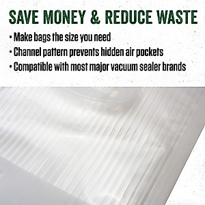 LEM MaxVac Vacuum Bag Roll - 2 11" x 16' Rolls