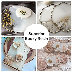 HTVRONT Mica Powder for Epoxy Resin - 1.76 oz/50g White Mica Powder, Natural Mica Pigment Powder, Non-Toxic Mica Powder for Soap Making, Resin, Candle Making, Bath Bomb, Slime Pigment