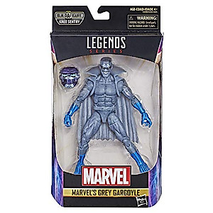 Marvel Captain Marvel 6" Legends Grey Gargoyle Figure for Collectors, Kids, & Fans