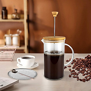 ACKLLR 4 Pack French Press Replacement Filter Screen,Reusable Stainless Steel Mesh Filters for Universal 1000 ml / 34 oz / 8 cup French Press Coffee Makers