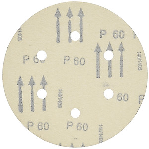 BOSCH SR6R000 Assorted Grits 6 In. 6 Hole Hook-And-Loop Sanding Discs