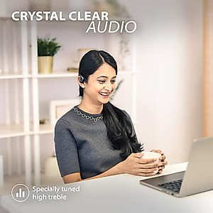 Avantree Breeze - Open-Ear Bluetooth 5.2 Earbuds with Surroundings Awareness, Clear Voices, and Comfortable Over-Ear Hooks, Wireless Headphones Perfect for Leisure & Daily Use