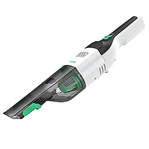 BLACK+DECKER 8V MAX reviva Handheld Vacuum, Cordless, Transparent Dustbowl (REVHV8J40)