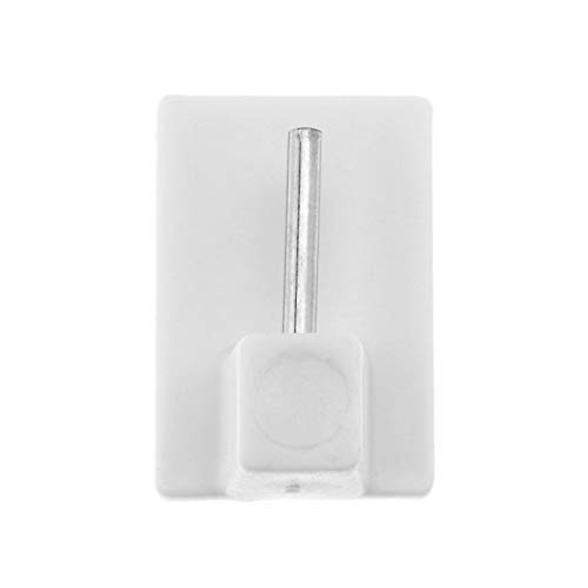 SING F LTD 17pcs Curtain Wire White Window Cord Cable with 8pcs Self-Adhesive Hooks 4 Pairs Hooks and Eyes Rods 3M Length