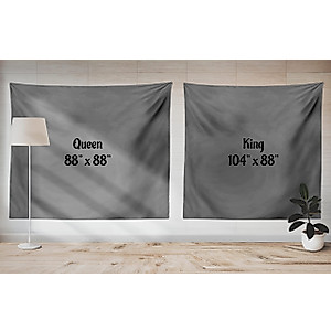 Ambesonne Peace Garden Tapestry, Garden with Tropical Plants and Wooden Path Tranquility Harmony Theme, Fabric Wall Hanging Decor for Bedroom Living Room Dorm, 90" X 60", Green Pale Brown