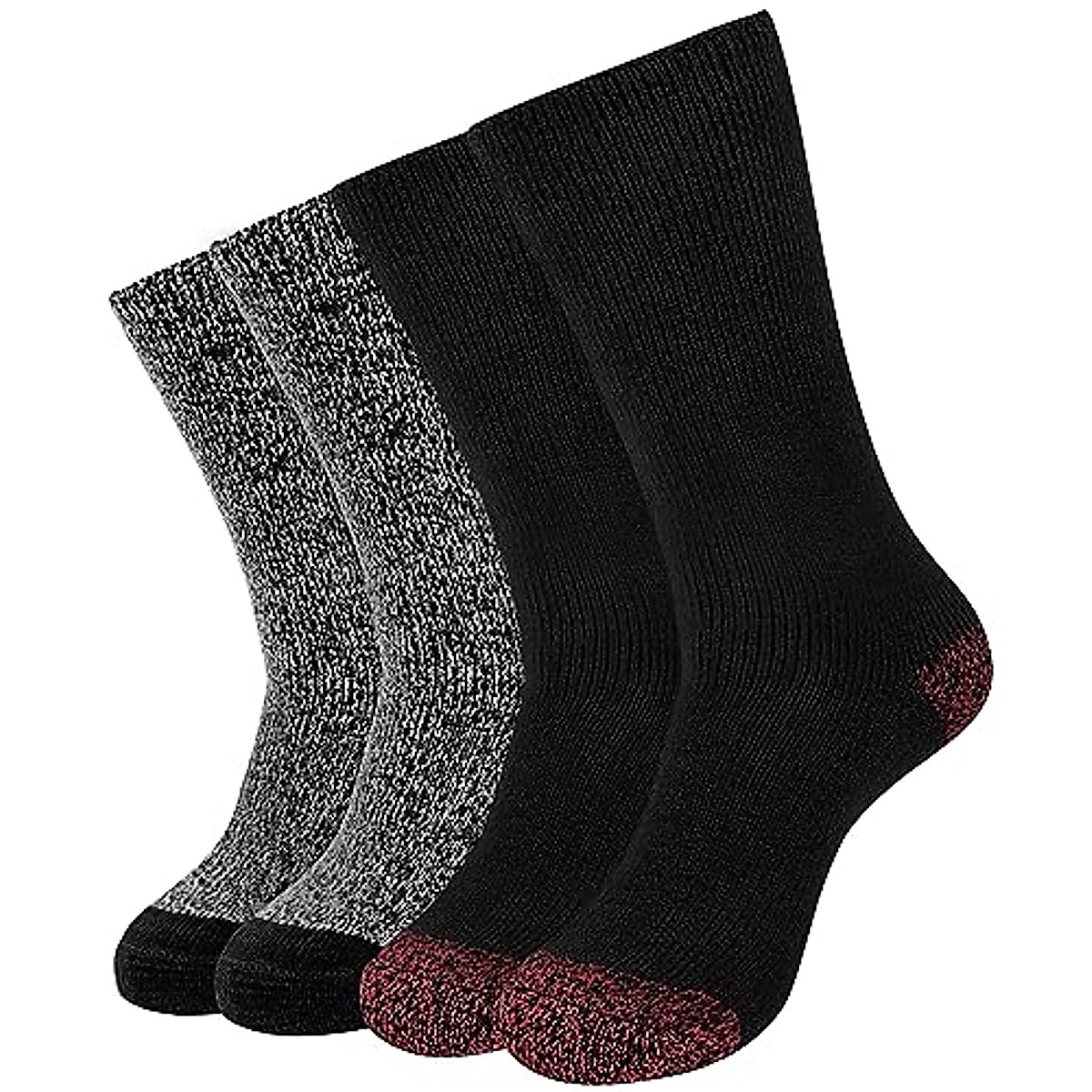 Winter Thermal Socks, Snowflakes Thick Warm Socks for Cold Weather, Outdoor Sports,Dove Grey
