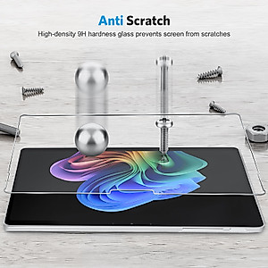 OMOTON 3 Pack Screen Protector for Microsoft Surface Pro 11&Pro 10 (2024)/Pro 9 (2022)/Pro 8 (2021)/Pro X-13 Inch, Tempered Glass/Case Friendly/Surface Pen Compatible