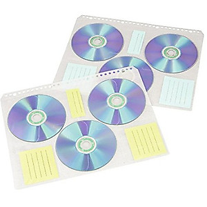 Hama | CD Index Sleeves | 60 CDs | Transparent