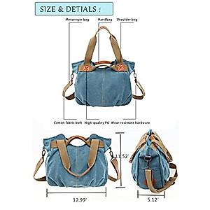 Chikencall® Women Bags Casual Vintage Hobo Canvas Mulit-Pocket Daily Purse Top Handle Shoulder Tote Shopper Christmas Handbags Grey