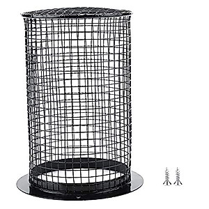 plplaaoo Square Reptile Protection Lampshades, Reptile Anti Scald Lamp Cover, Reptile Heater Lamp Guard, Lampshade Mesh Cover, Reptile Lamp Cover for Reptile Lizards Spider Scorpion