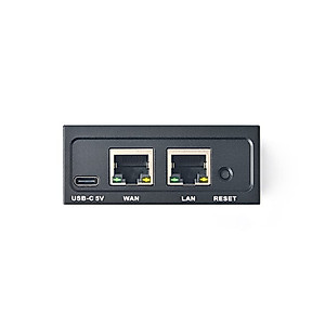Nanopi R4S Mini Portable Travel Router OpenWRT with Dual-Gbps Ethernet Ports 4GB LPDDR4 Based in RK3399 Soc for IOT NAS Smart Home Gateway(Without MAC chip)