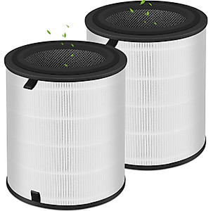 NXBHG Lv-H133 Replacement Filter Only Compatible with LEVOIT LV-H133 Air Purifier, H13 Grade True HEPA Filter and Activated Carbon Filter Set, LV-H133-RF, 2 Pack