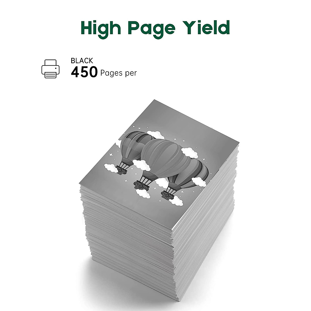 Top Ink Ink Cartridge Replacement for Canon 243XXL (Black)