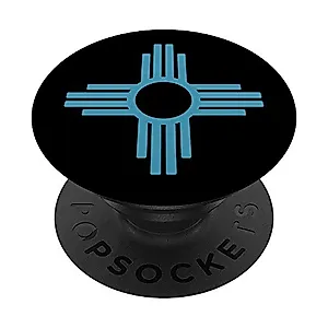 New Mexico Zia Symbol PopSockets PopGrip: Swappable Grip for Phones & Tablets
