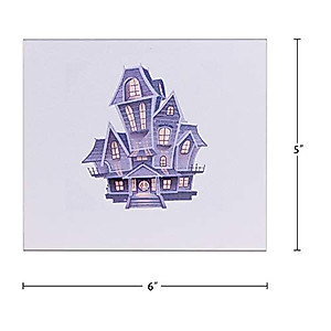 SICOHOME Halloween Pop Up Card, 5"x 6" Halloween Pumpkin Greeting Cards for Kids