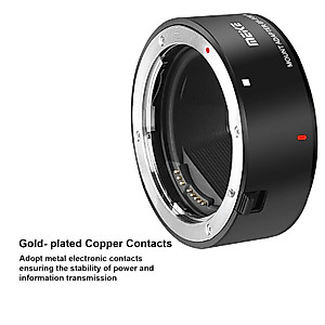 Meike Metal Lens Adapter EF-EOSR Auto-Focus Mount Converter for Canon EF/EF-S Lens to EOS-R EOS-RP R5 R6 R7 R10 C70 and RED Komodo Cameras