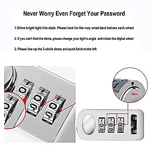 Lock Journal Combination Password Writing Travel Diary A7 Mini Notebook
