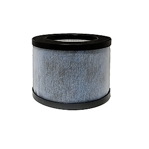 Nispira JH01 MK01 3-in-1 HEPA Filter Replacement For Air Purifier AROEVE MK01, ALROCKET JH06, Elechomes EPI081 EP1081, Intelabe EPI080 EP1080, Kloudi DH-JH01 DH-JH06, Pomoron MJ001H, 1 Pack