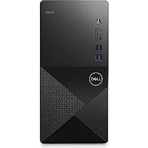 Dell Vostro 3910 Business Desktop Computer, 12th Gen Intel Core i7-12700 Processor, 32GB DDR4 RAM, 512GB NVMe SSD + 1TB HDD, WiFi 6, DVD-RW, Display Port, HDMI, SD Card Reader, Windows 11 Pro, Black