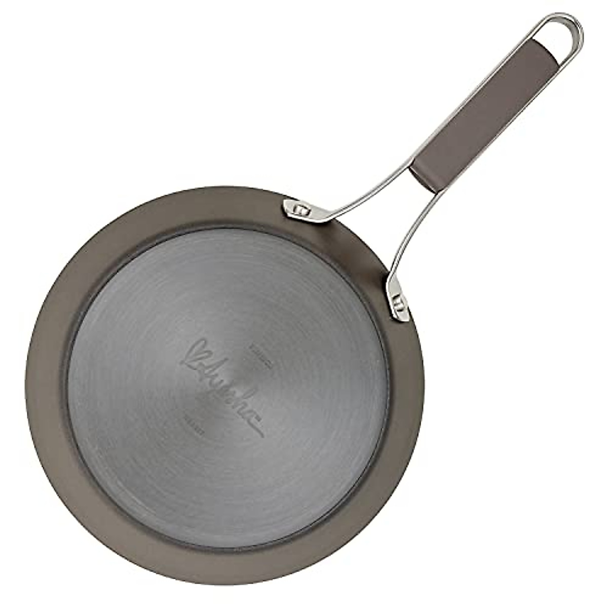 Ayesha Curry Kitchenware Ayesha Curry Hard Anodized Collection Nonstick Frying Pan, 8.25-Inch, Charcoal