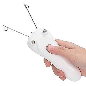 Cordless Electric Facial Threading Hair Removal for Women, Rechargeable Facial Cotton Threading Hair Shaver Hair Removal Beauty Epilator Trimmer for Fast Removing Very Fine Vellus Hair on Face & Chin