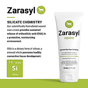 Zarasyl Essential Skin Care Ointment for Horses - Protects and Moisturizes for Equine Healing - First Aid Salve for Horse Wounds and Skin Repair – 6.7oz