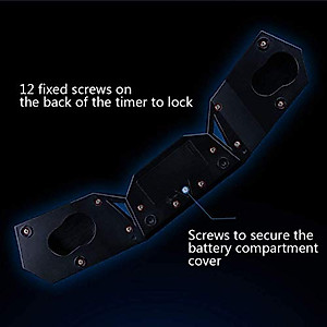 Speed Cube Timer, Touch Control Timer Profession Competition Timer Clock Machine with Display, Speed Timer for Race, Stack Competition