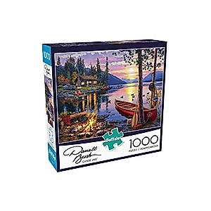 Buffalo Games - Darrell Bush - Canoe Lake - 1000 Piece Jigsaw Puzzle