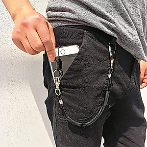 MEINUOKE - Universal Practical Cable Cell Phone Leash, Mobile Phone Safety Tether Lanyard for All Smartphones