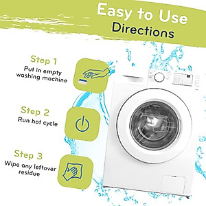 Eco-Gals Eco Swirlz Washing Machine Cleaner, 24 Count