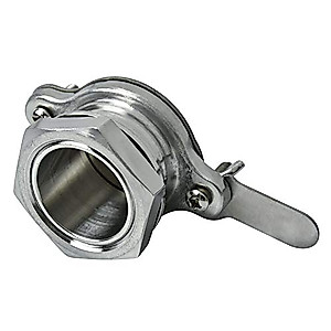 HNDTM Honey Gate Valve Honey Tap Stainless Steel Honey Gate Honey Bucket Accessories Honey Valve Tool Beekeeping Tool for Honey Extractor or Bottling Equipment