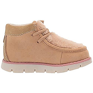 OshKosh B'Gosh Girls' MAYPLE Boot Snow, Tan, 12 medium US