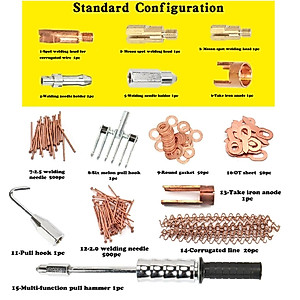 SMT- Car Spot Stud Welder Dent Puller Kit Welding Wire Stud Body Panel Reqairs [P/N: ET-CAR-FIX001-RAW]