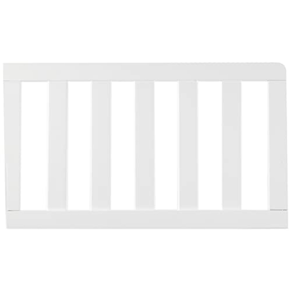 Dream On Me Universal Convertible Crib Toddler Guard Rail in White, Converts Cribs to Toddler Beds, Safety Guard Rail for Toddlers, Made of Solid Wood
